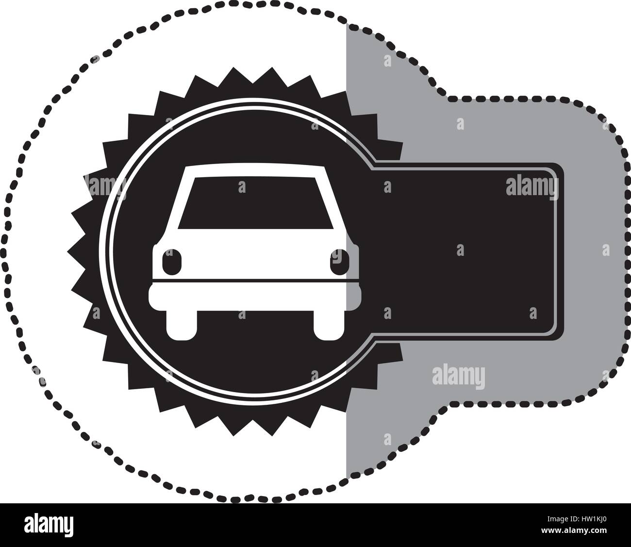 black emblem car front icon Stock Vector Image & Art - Alamy