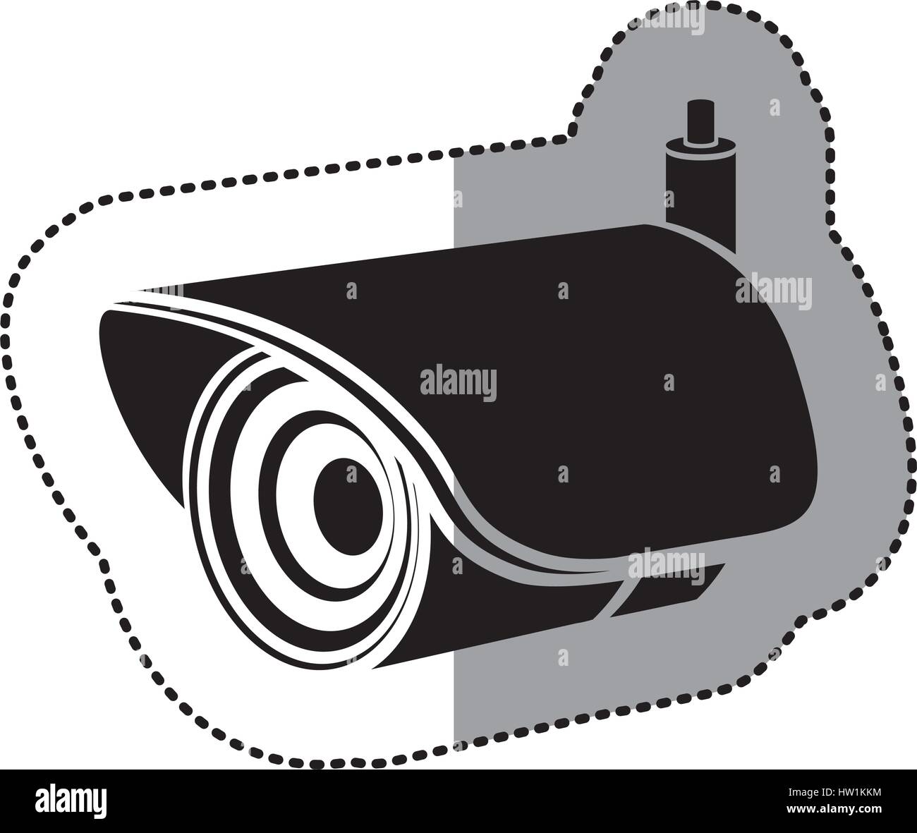 contour exterior video camera icon Stock Vector Image & Art - Alamy