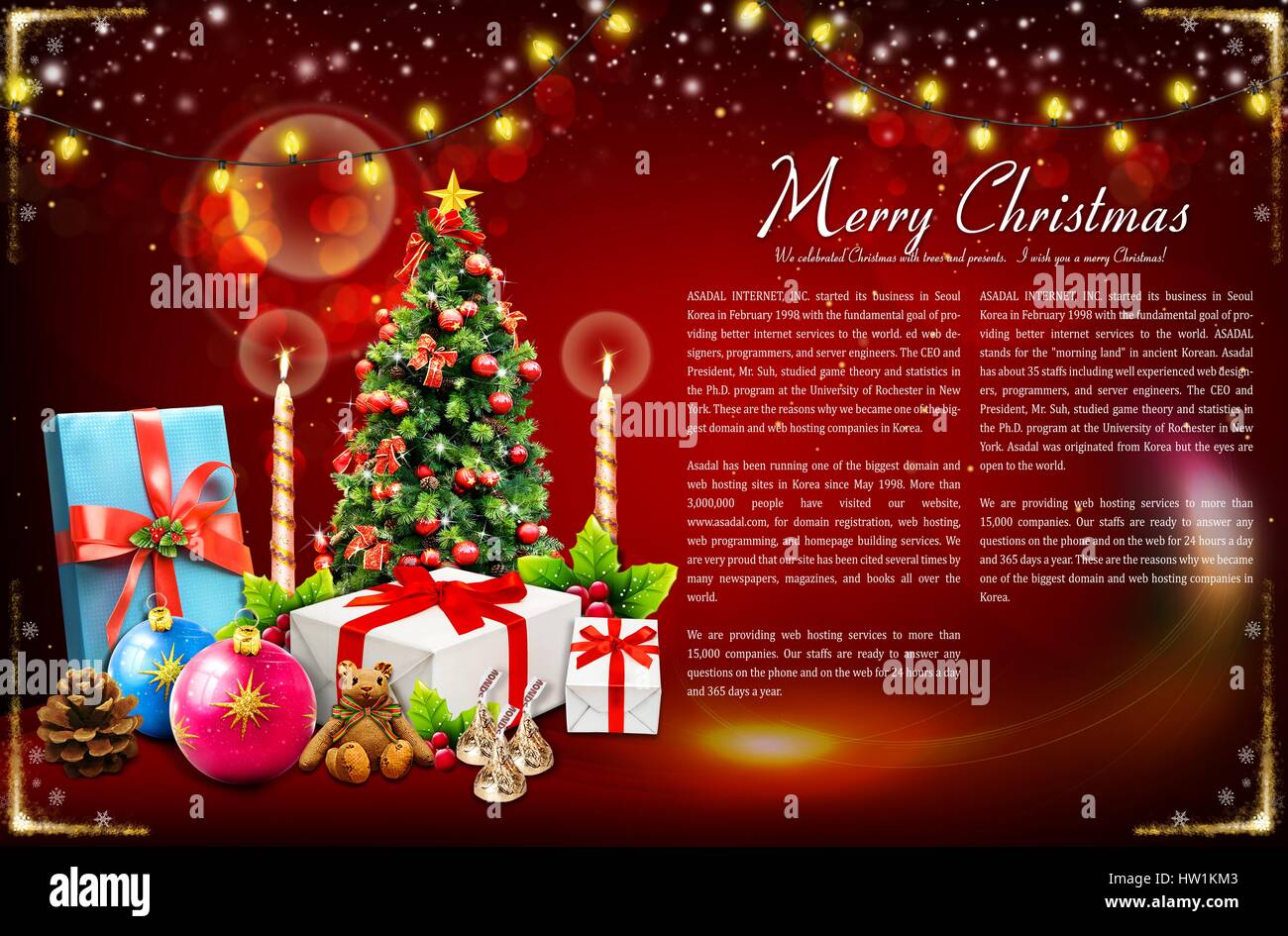 Gorgeous Christmas 2 Stock Photo - Alamy