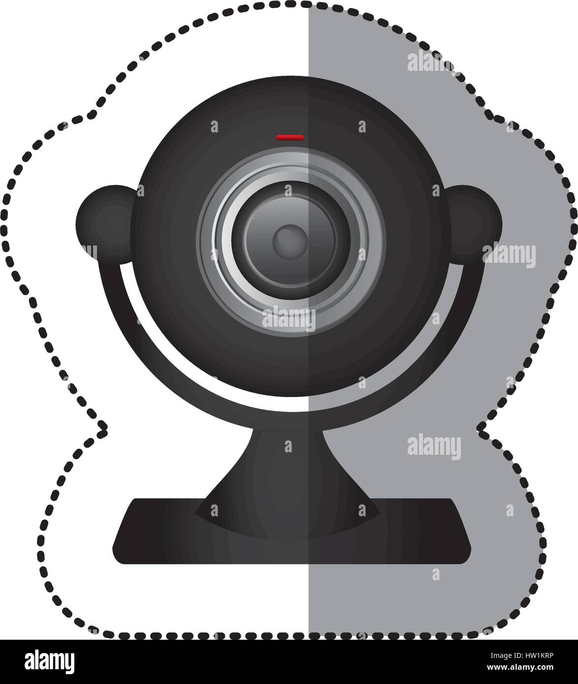 black digital computer camera icon Stock Vector Image & Art - Alamy