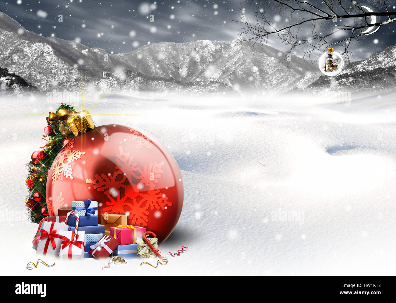 Exquisite christmas gift decoration hi-res stock photography and images ...