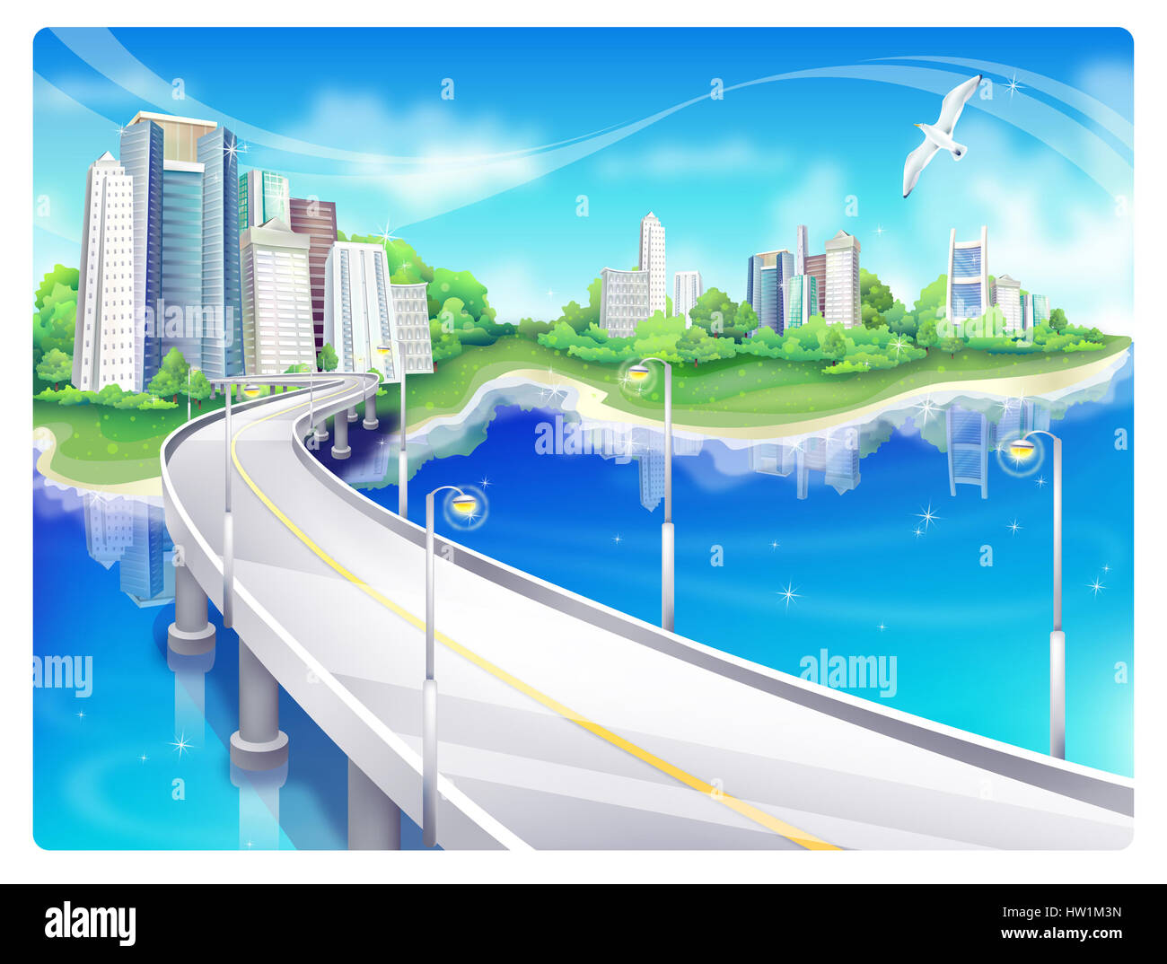 Children Cartoon World 2 Stock Photo - Alamy