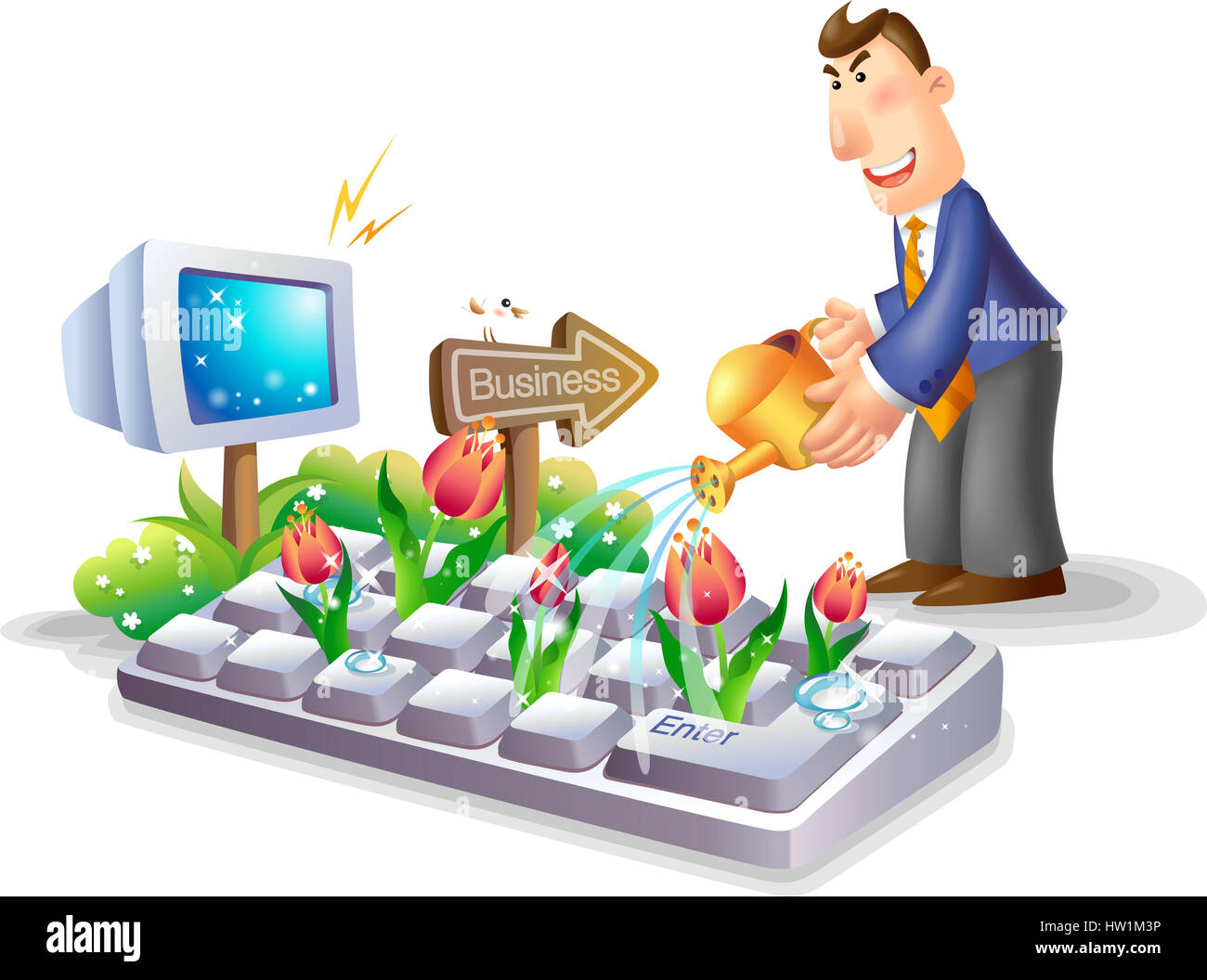 Children Cartoon World 2 Stock Photo - Alamy