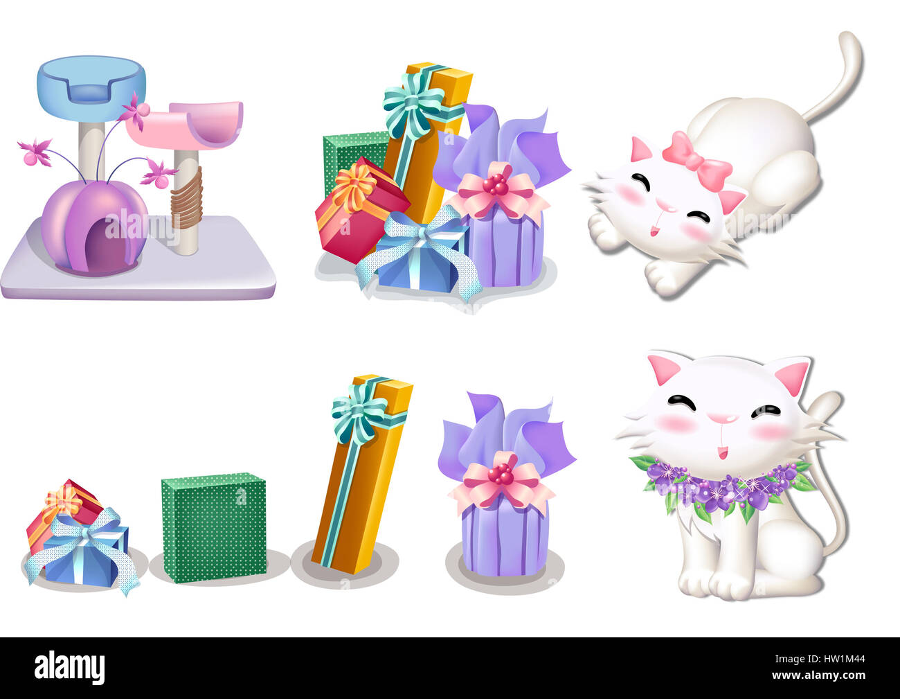 Children Cartoon World 2 Stock Photo - Alamy