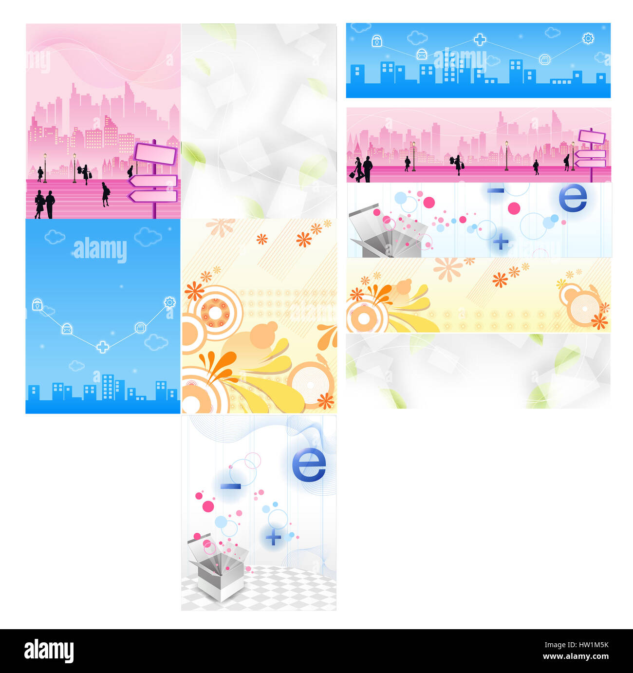 Hearts illustration cartoon style Cut Out Stock Images & Pictures - Alamy