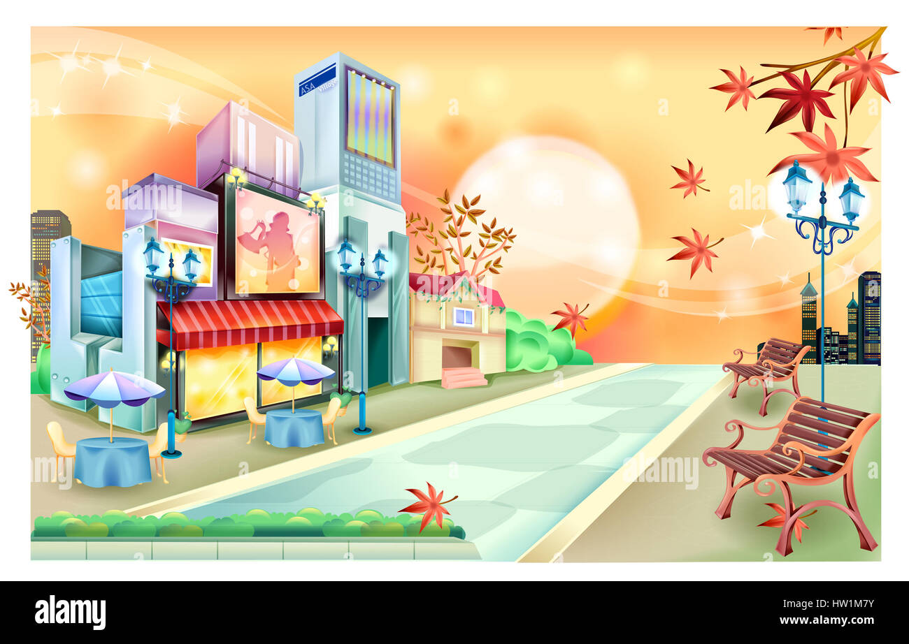 Children Cartoon World 2 Stock Photo - Alamy