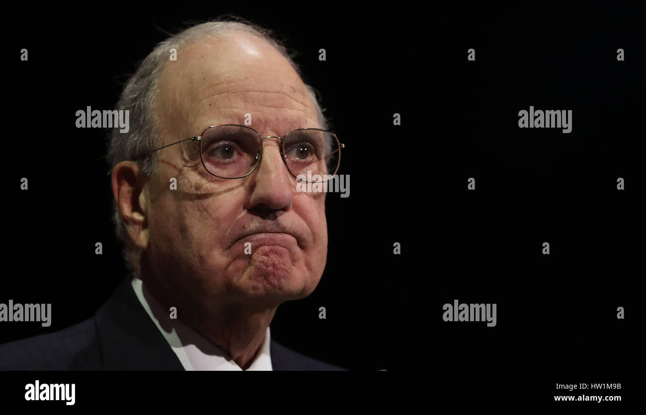 Senator George Mitchell speaking at the Ireland Funds Gala Dinner in ...