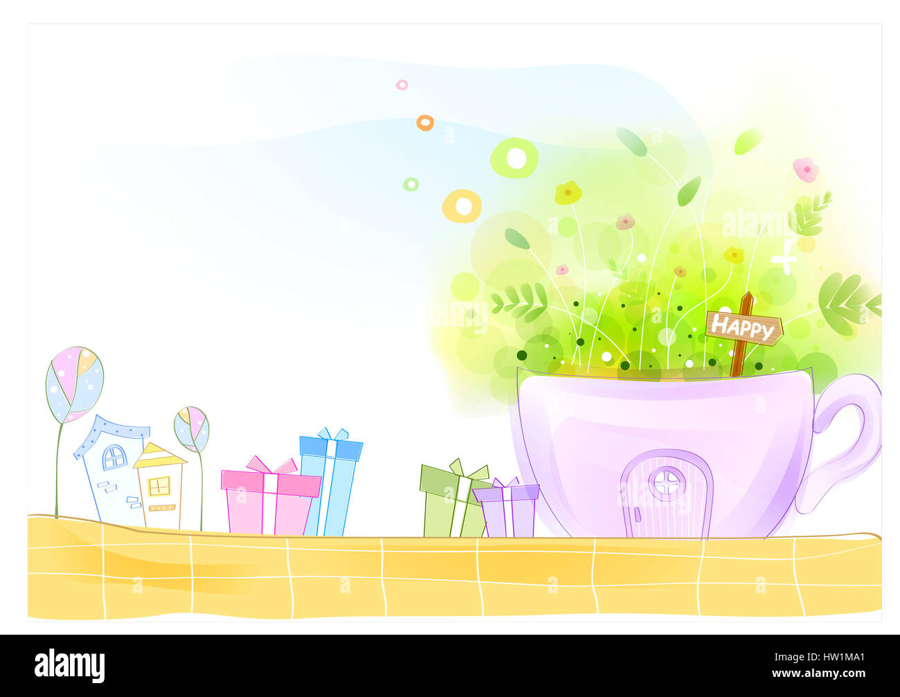 Cartoon world map vector hi-res stock photography and images - Alamy