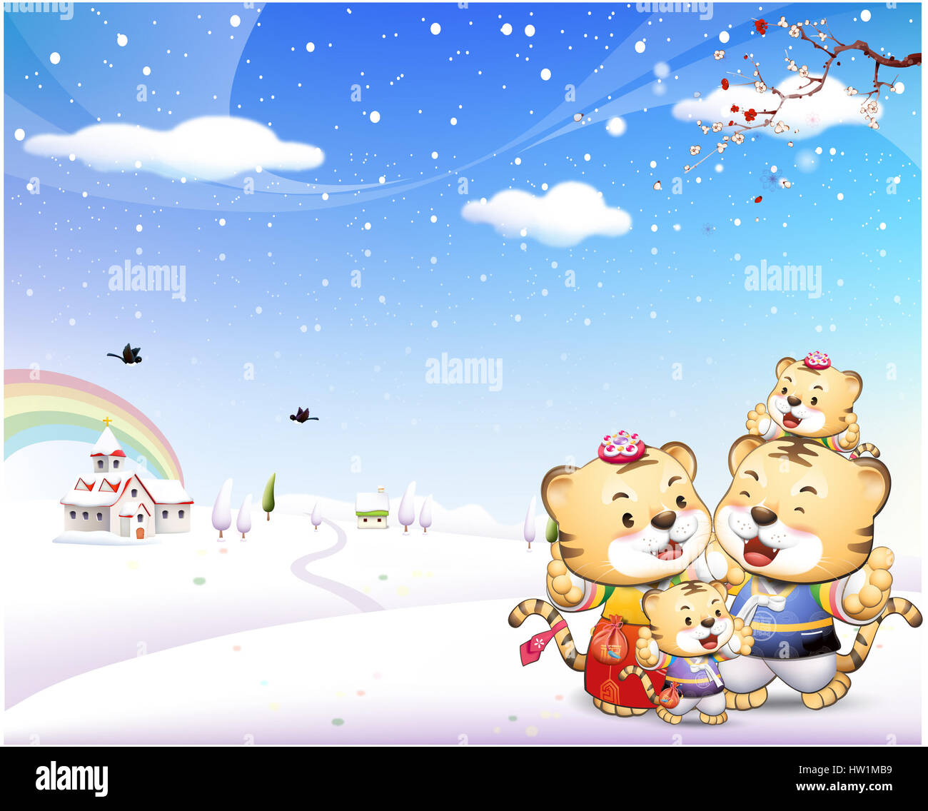 Children Cartoon World 3 Stock Photo - Alamy