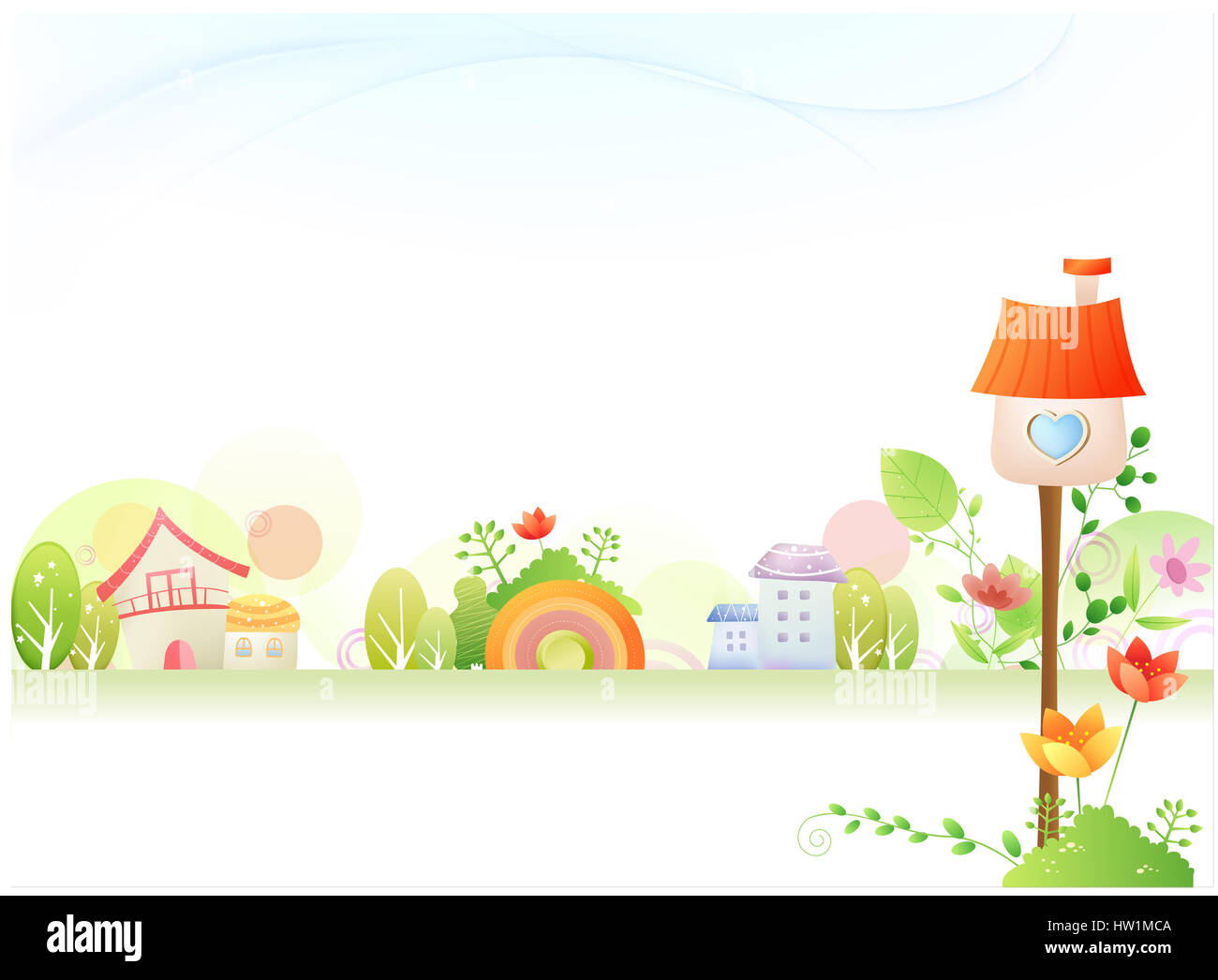 Children Cartoon World 3 Stock Photo - Alamy