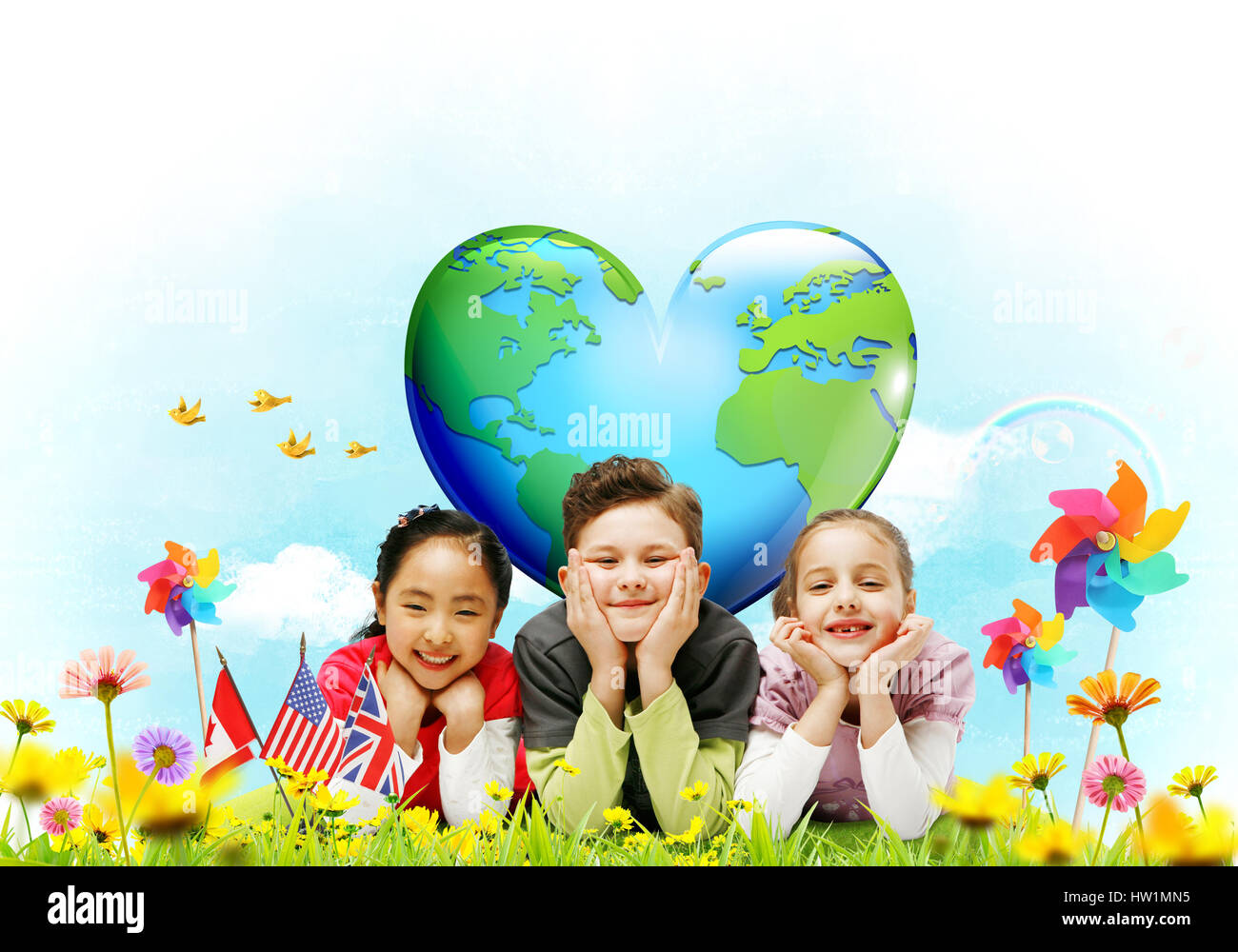 Happy alien flower hi-res stock photography and images - Alamy