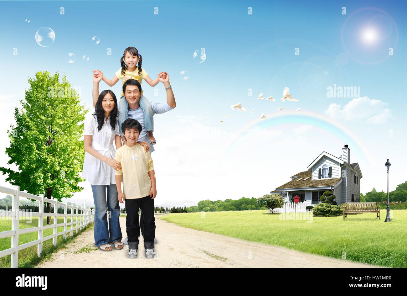 Computer synthesis family hi-res stock photography and images - Alamy