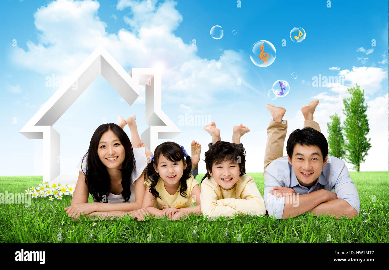 Happy dream life hi-res stock photography and images - Alamy