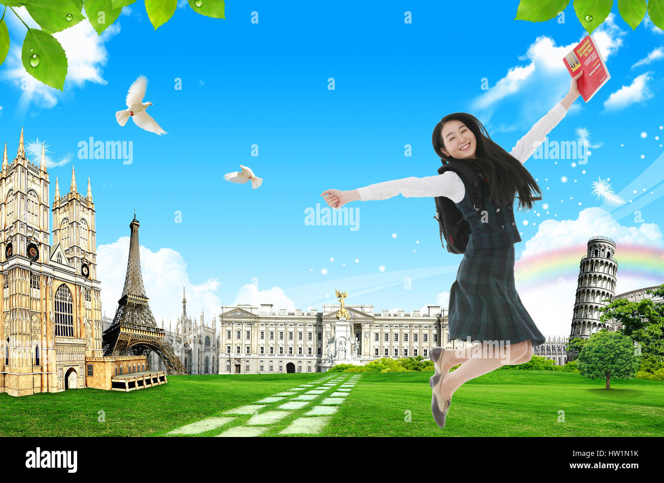 Study Abroad Season Stock Photo - Alamy