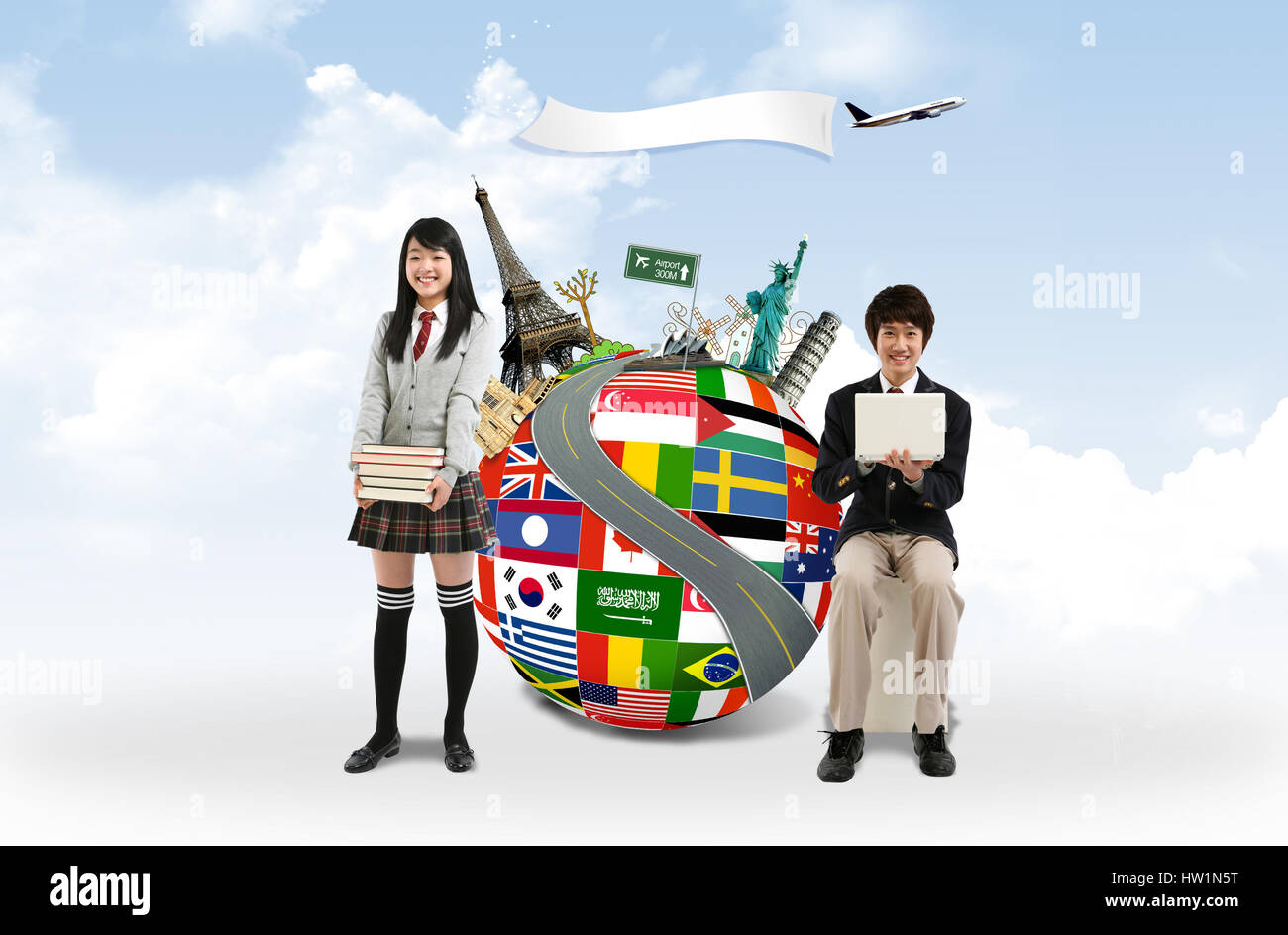 Study Abroad Season Stock Photo - Alamy