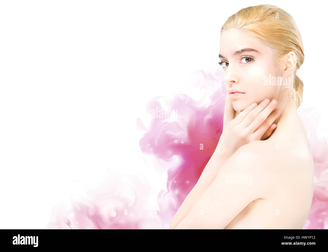 Pretty Girl Quality Life Stock Photo - Alamy