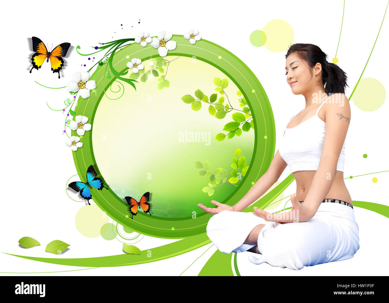 Pretty Girl Quality Life Stock Photo - Alamy