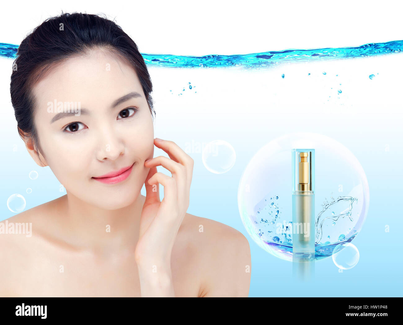 Pretty Girl Quality Life Stock Photo - Alamy