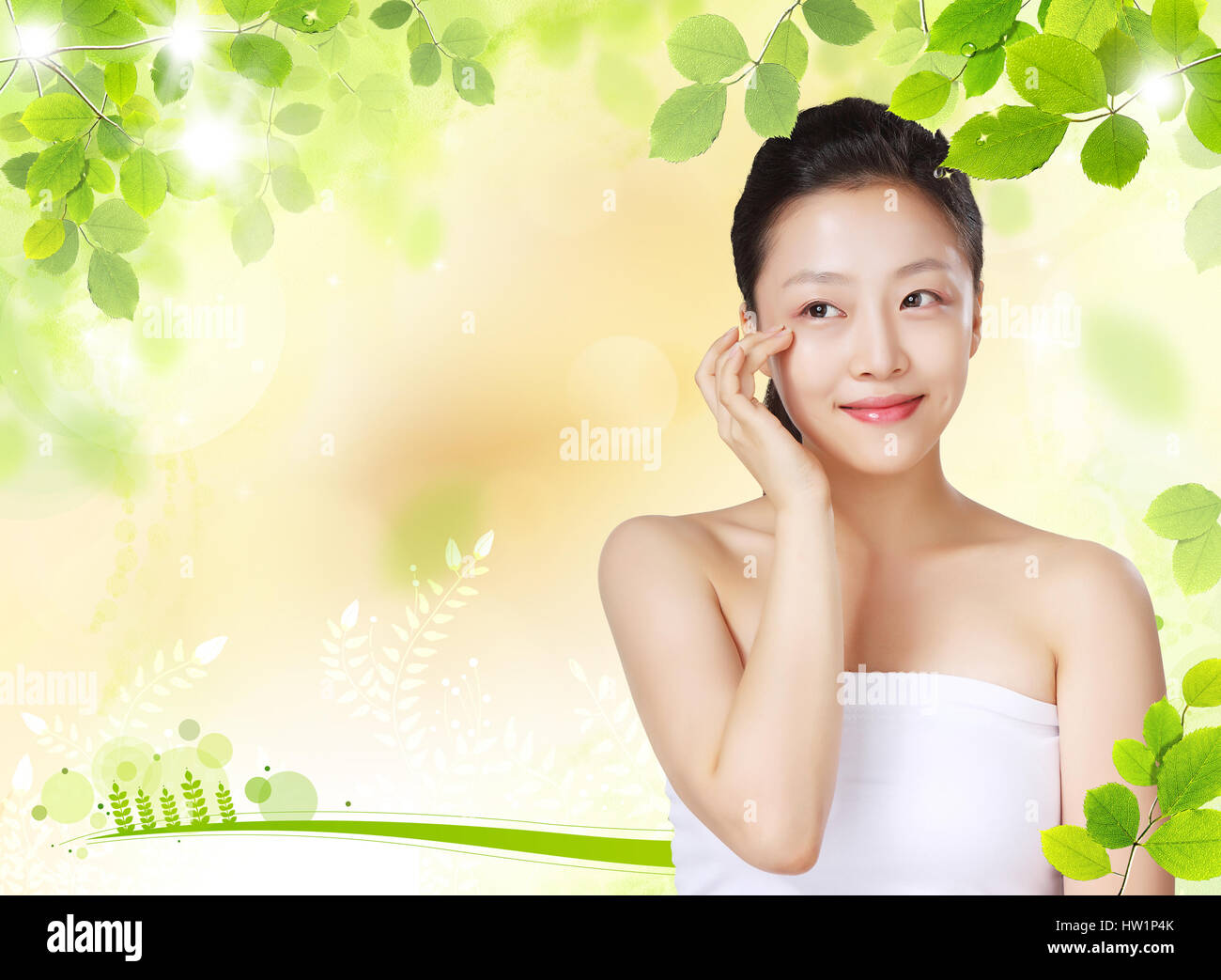 Pretty Girl Quality Life Stock Photo - Alamy