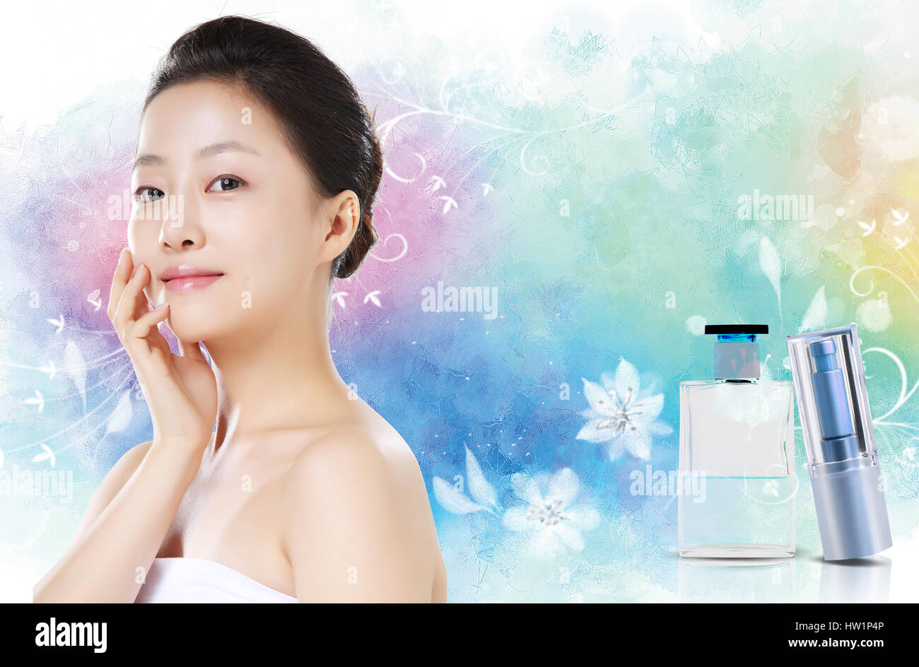 Pretty Girl Quality Life Stock Photo - Alamy