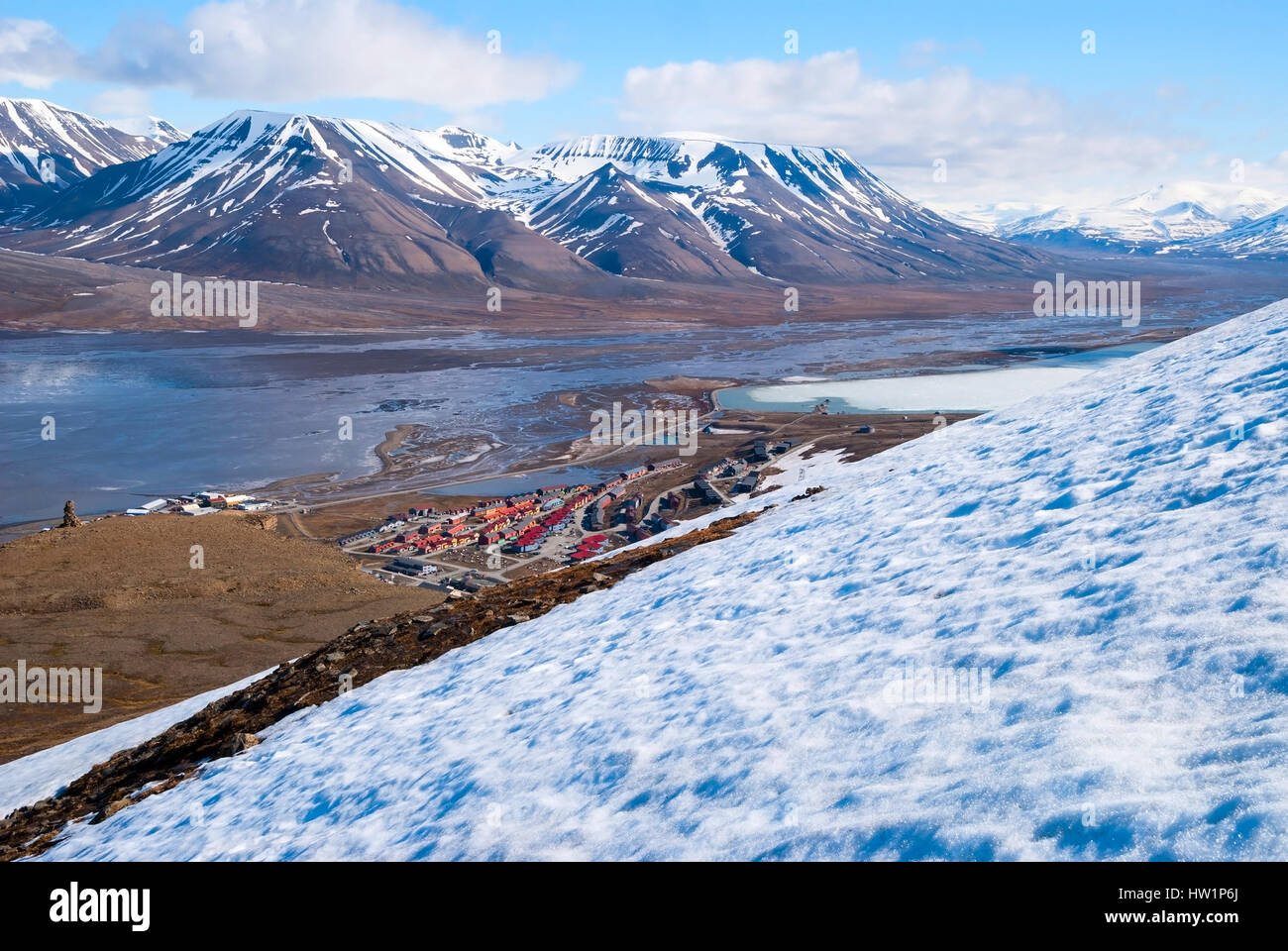 Norway svalbard spitzbergen longyearbyen hi-res stock photography and ...