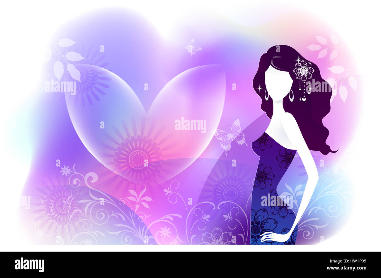 Modern City Shopping Stock Photo - Alamy