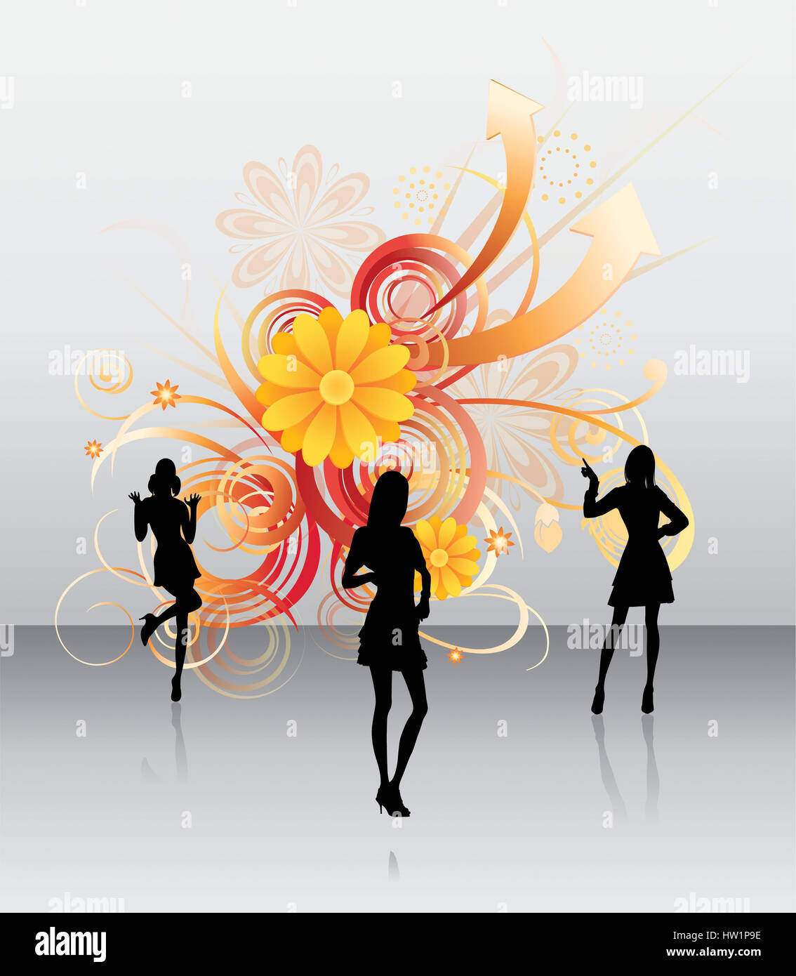 Modern City Shopping Stock Photo - Alamy