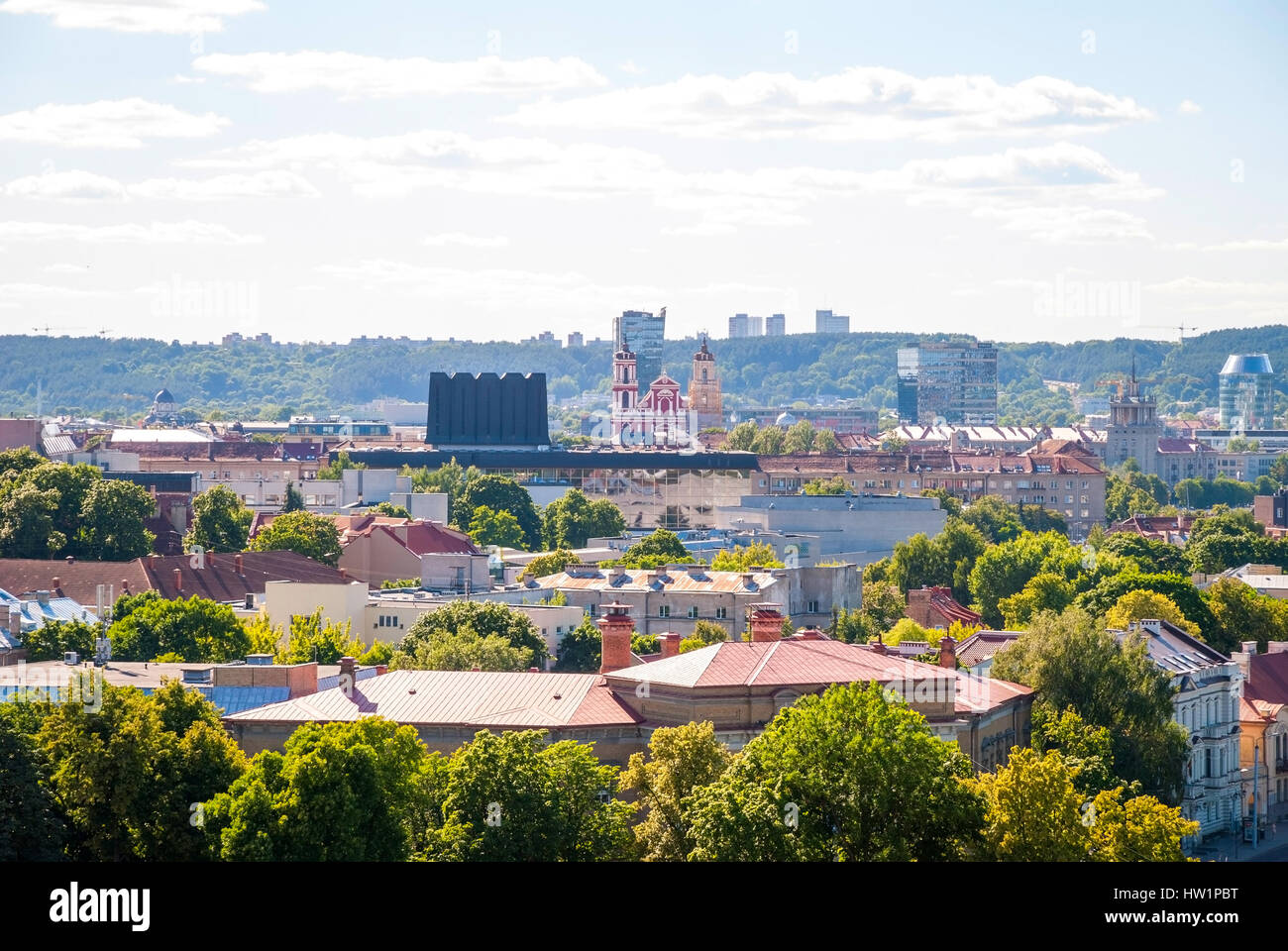 View to modern part of Vilnius, capital of Lithuania Stock Photo - Alamy