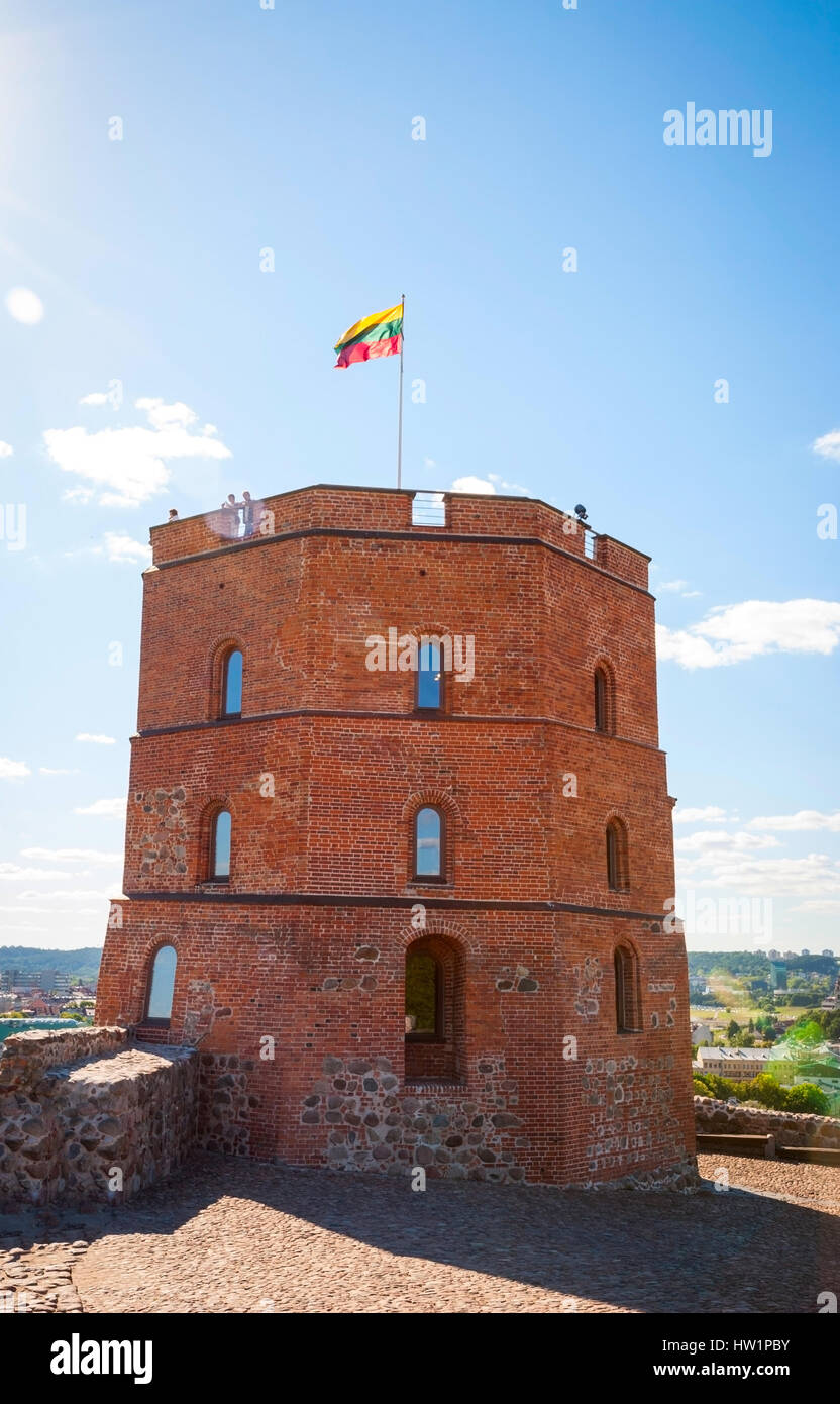 Vilnius castle tower hi-res stock photography and images - Alamy