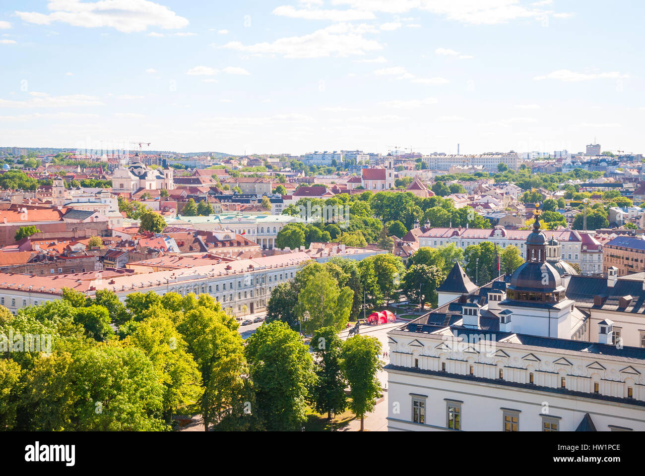 River skyline in vilnius lithuania hi-res stock photography and images ...