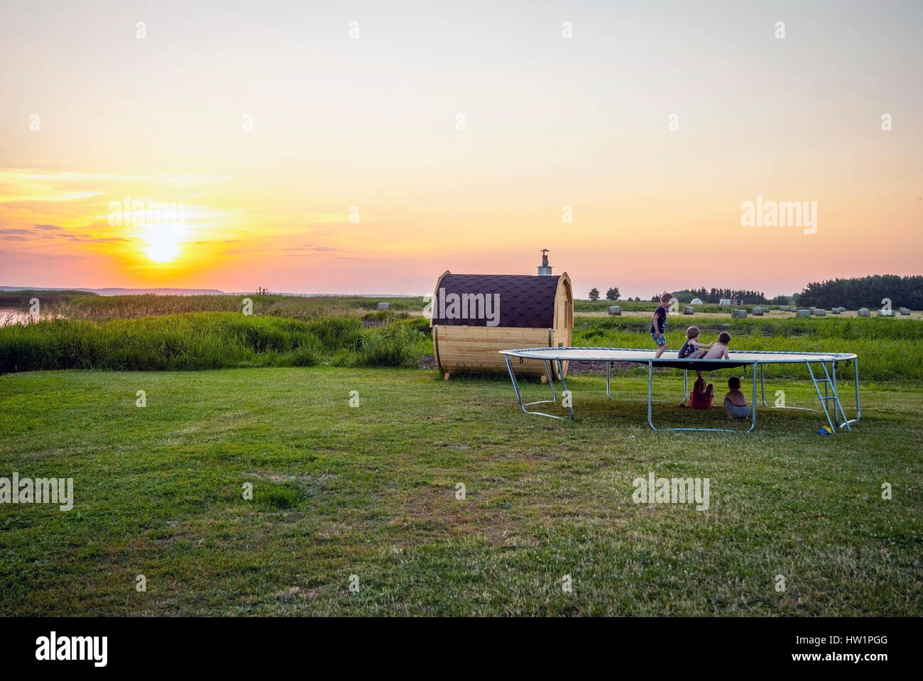 Outdoor sauna hi-res stock photography and images - Alamy