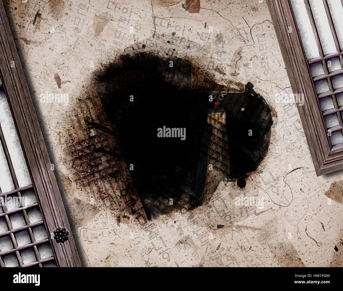 Korean hanbok material hi-res stock photography and images - Alamy