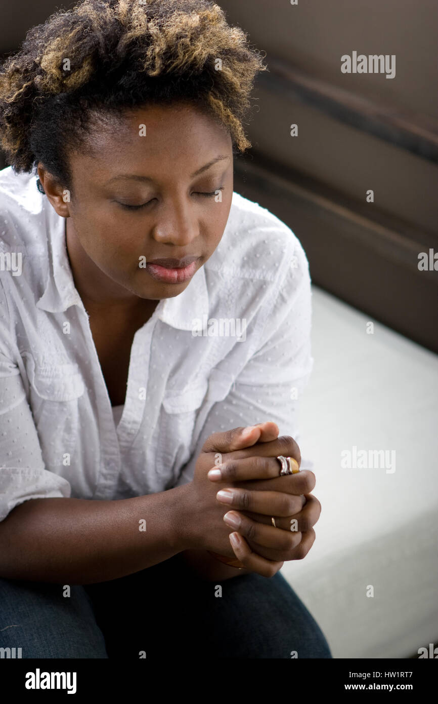 Woman In Deep Thought