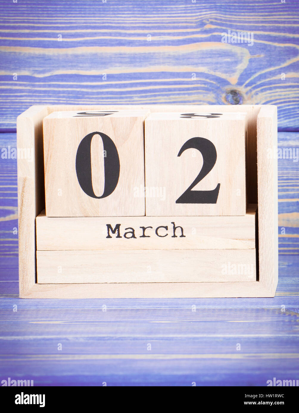 2 march calendar hi-res stock photography and images - Alamy
