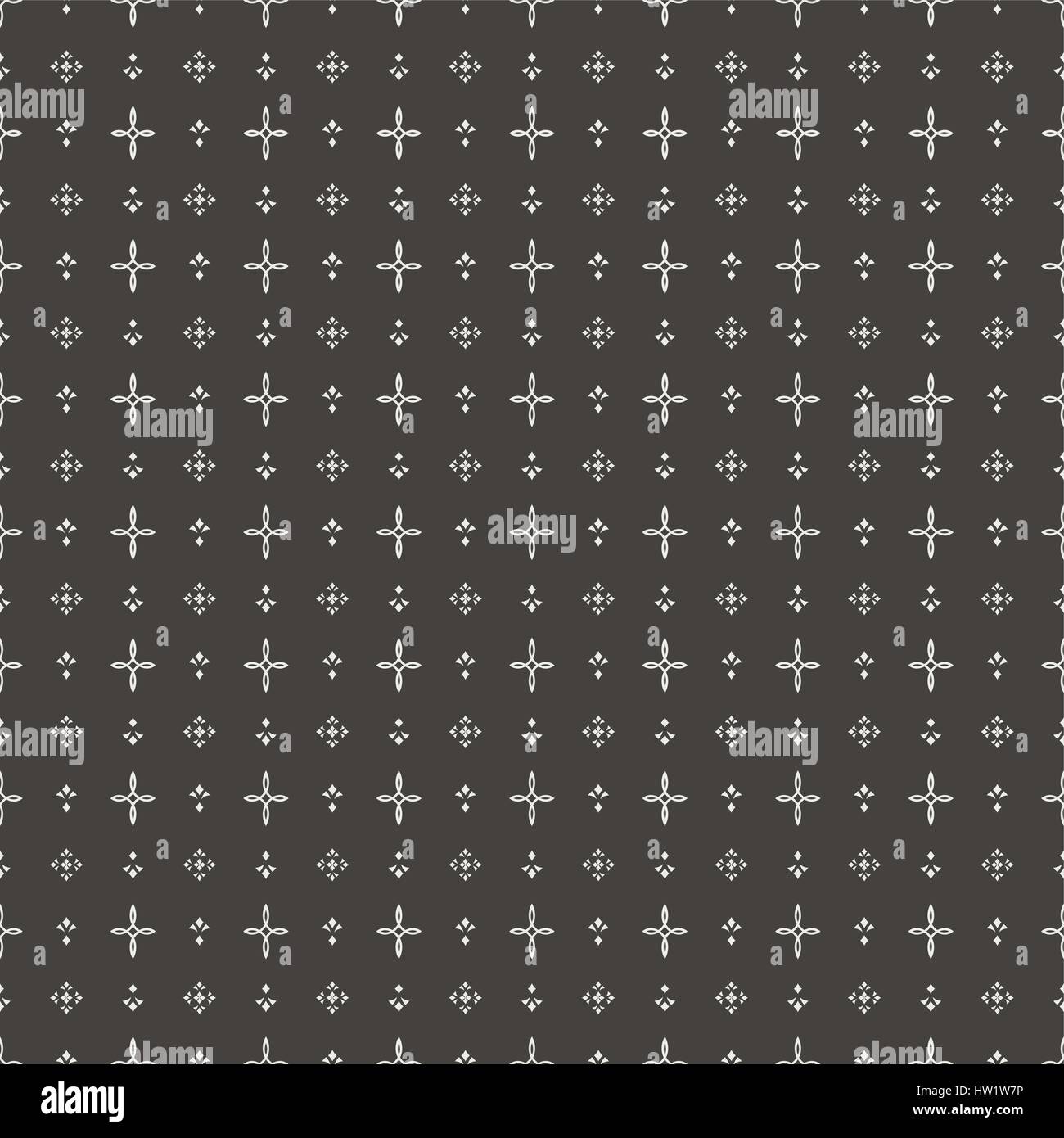 Seamless Pattern Abstract Monochrome Background Modern Stylish Texture With Regularly