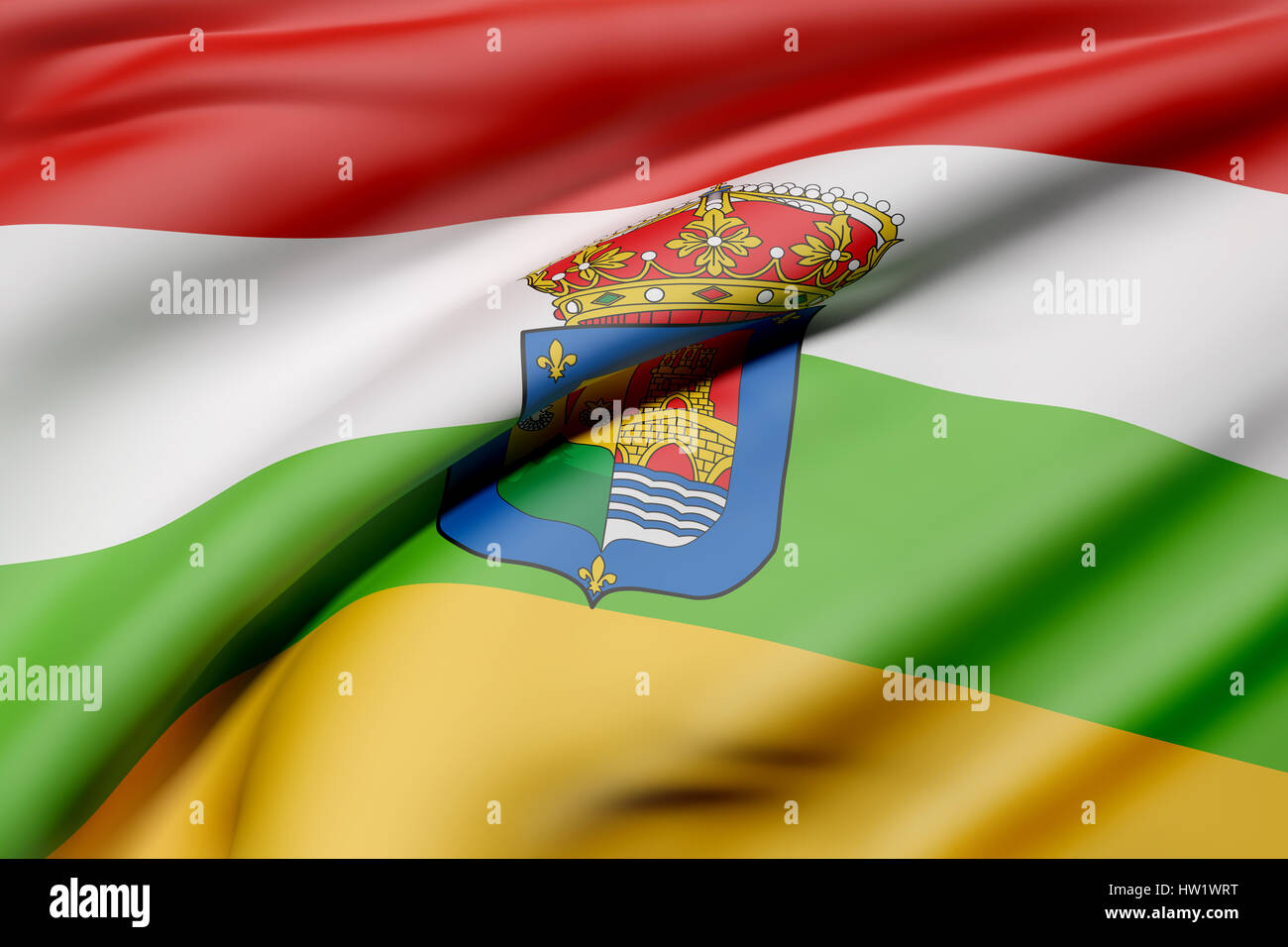 Flag of the region of la rioja hi-res stock photography and images - Alamy