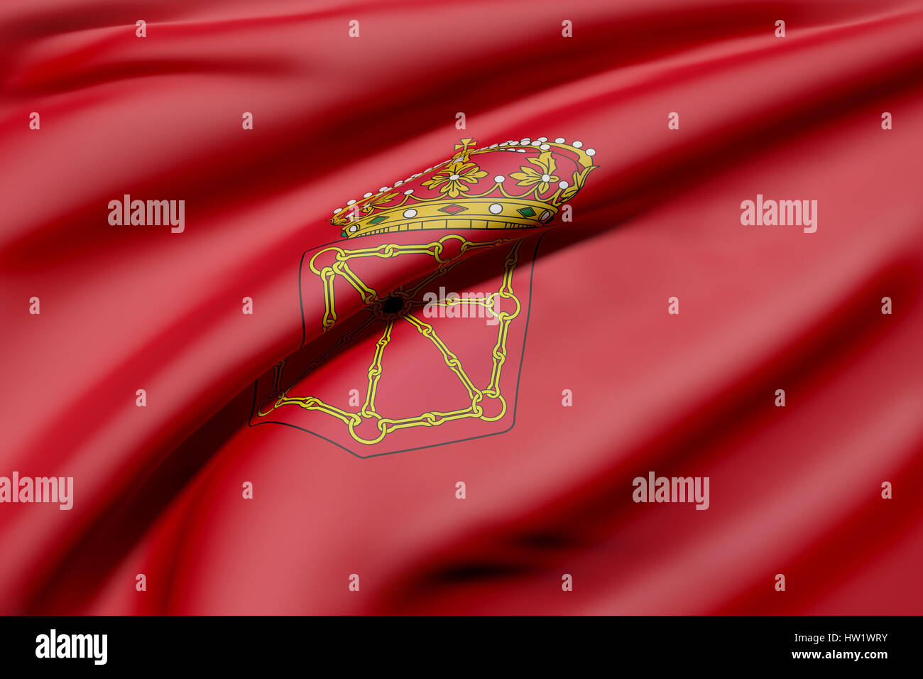 Navarra flag hi-res stock photography and images - Alamy