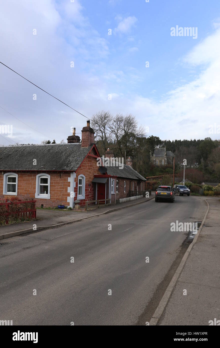Perthshire street scene hi-res stock photography and images - Alamy