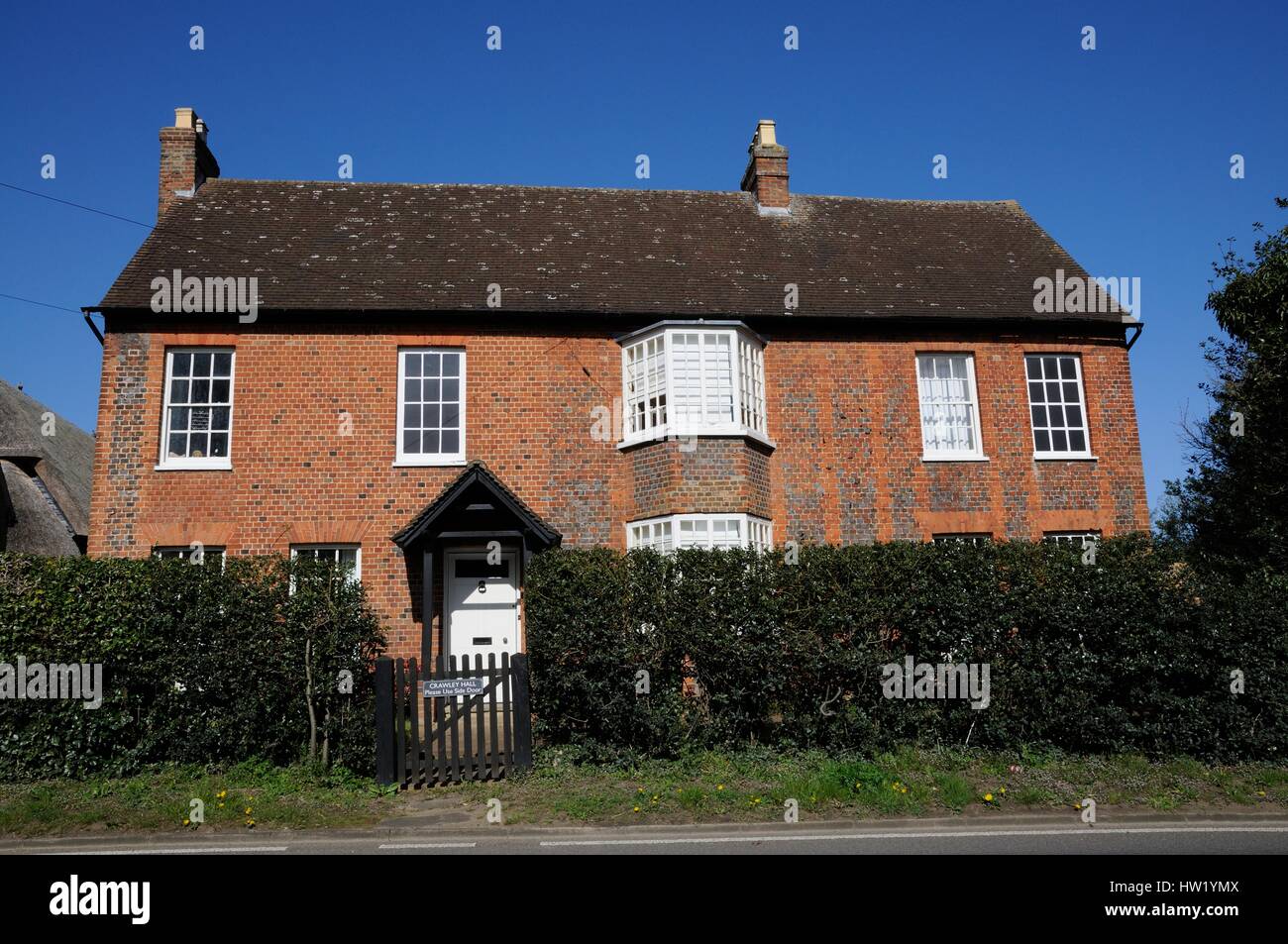 Crawley Hall, Husborne Crawley, Bedfordshire. dates to the eighteenth ...