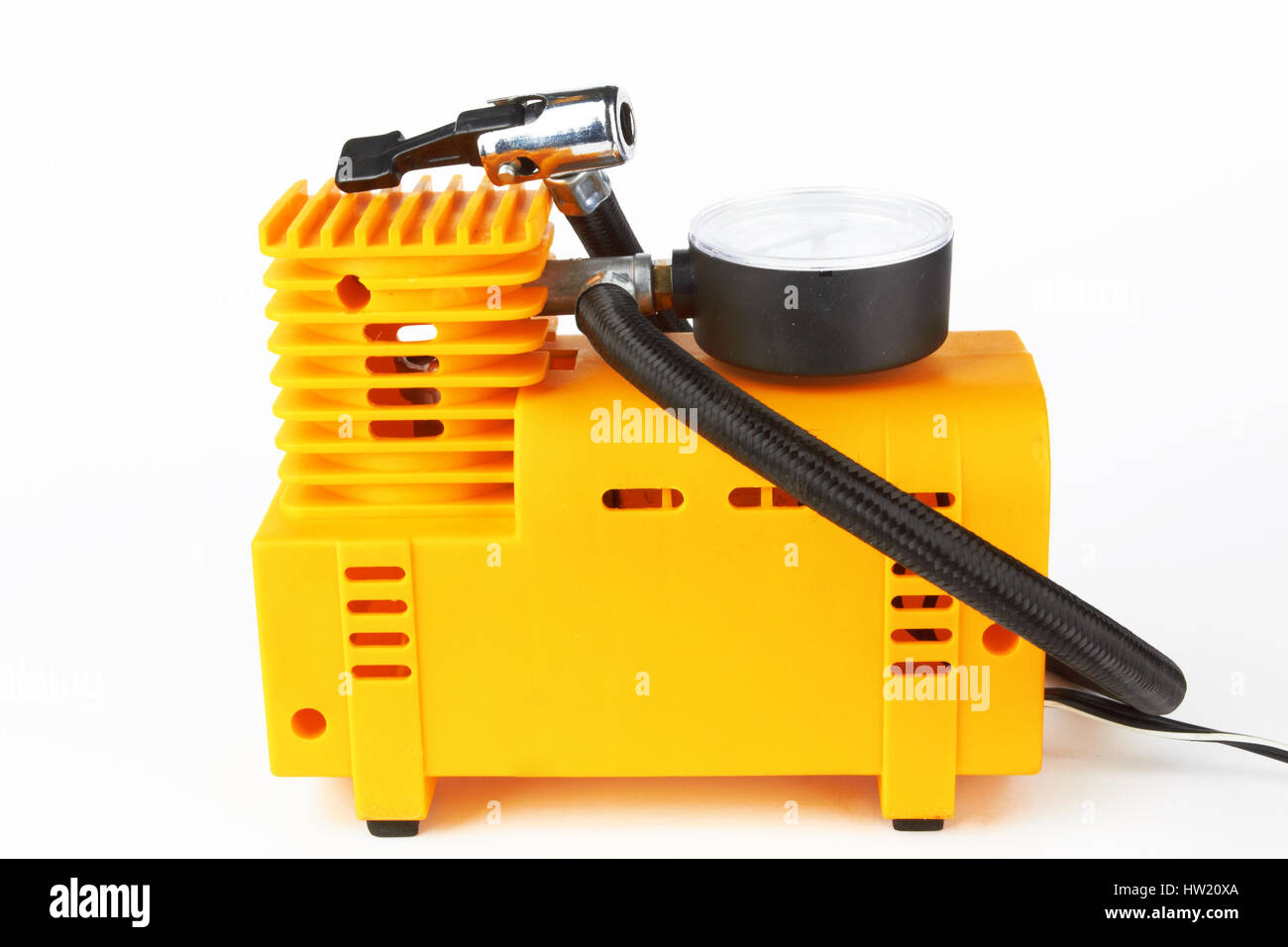 an air compressor for car Stock Photo - Alamy