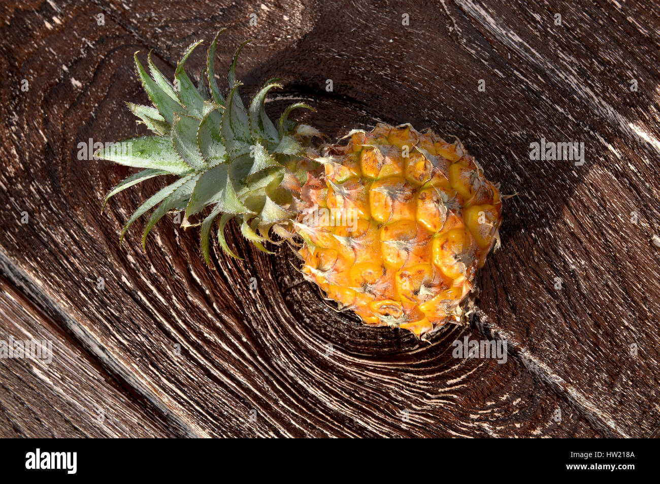 Pineapple close up fruit citrus tropical green leaf hi-res stock ...