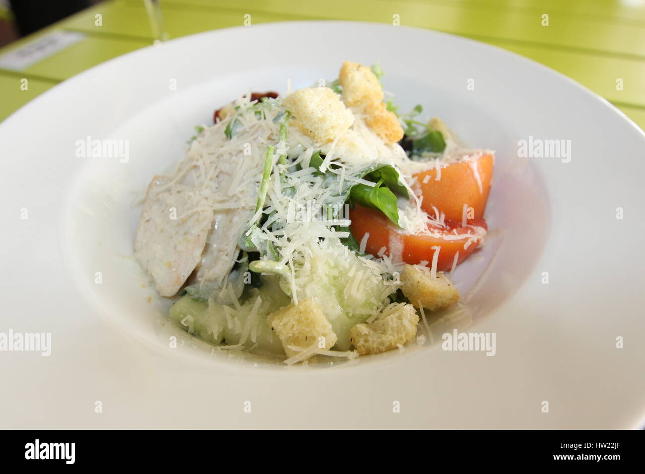 Restaurant menu. Dishes which give at restaurants. Salads, second ...
