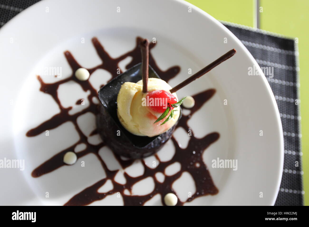 Restaurant menu. Dishes which give at restaurants. Salads, second ...