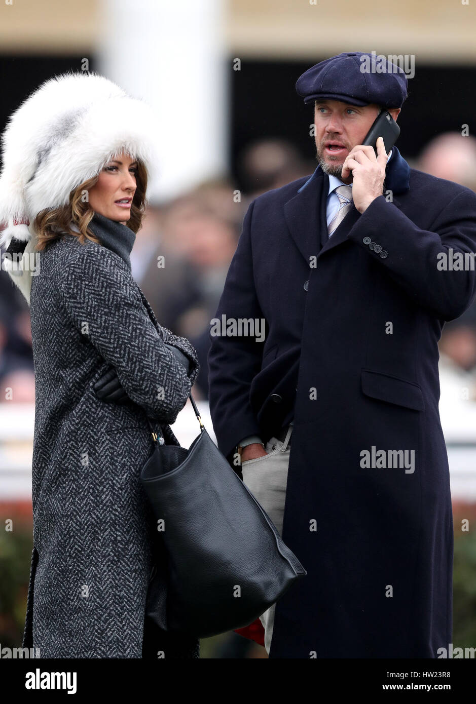 Golfer Lee Westwood and Helen Storey during St Patrick's Thursday of ...