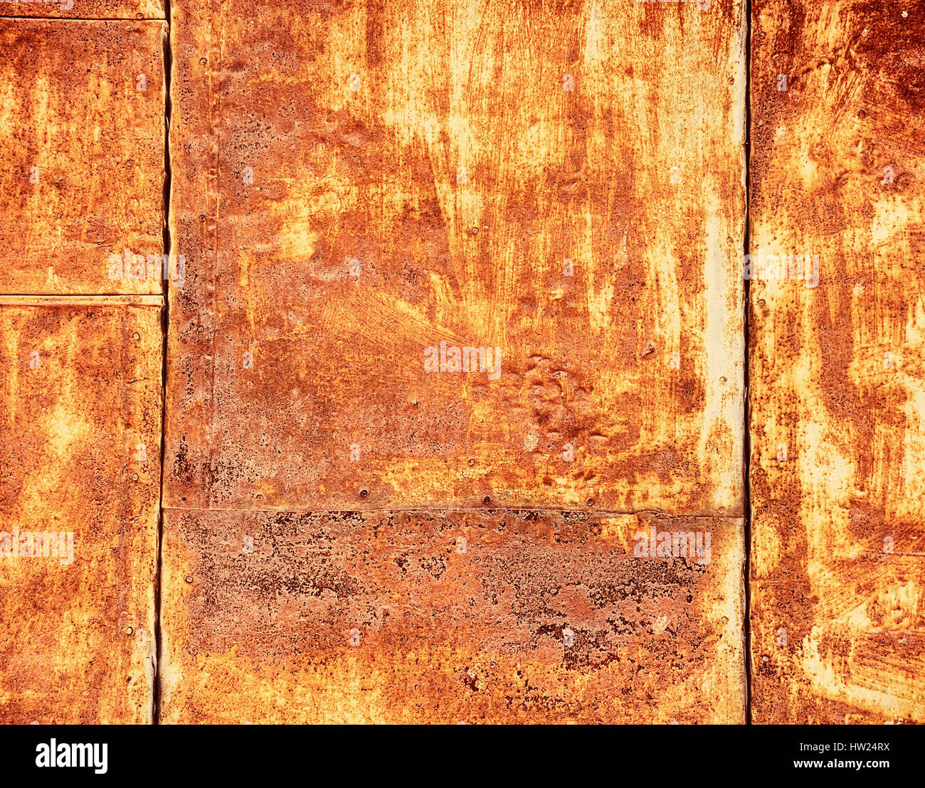 Rust panel as texture Stock Photo - Alamy