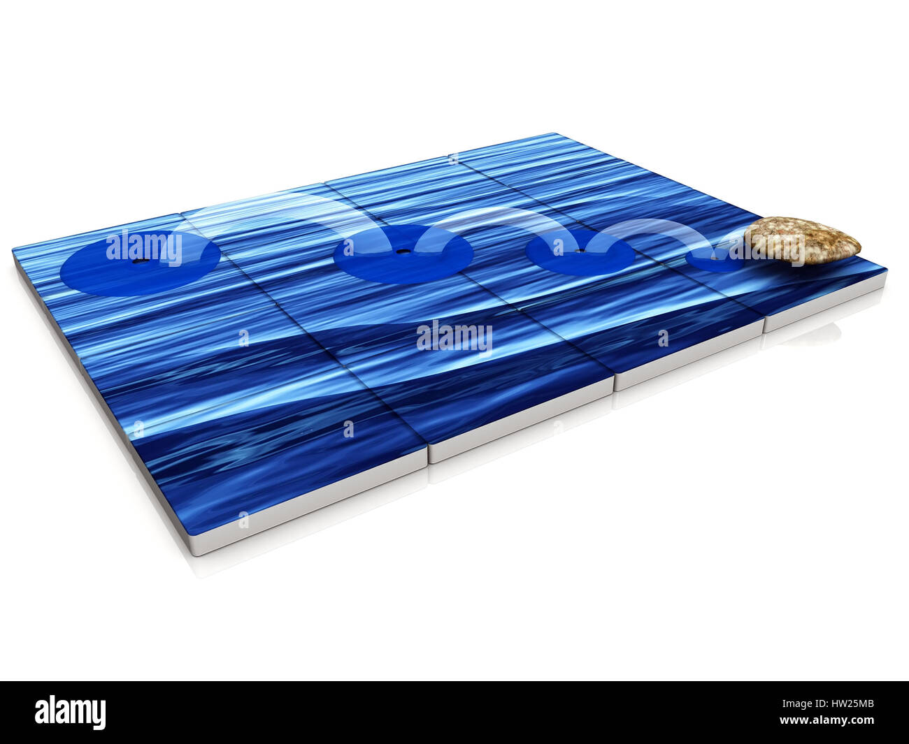 Stone throwing Cut Out Stock Images & Pictures - Alamy