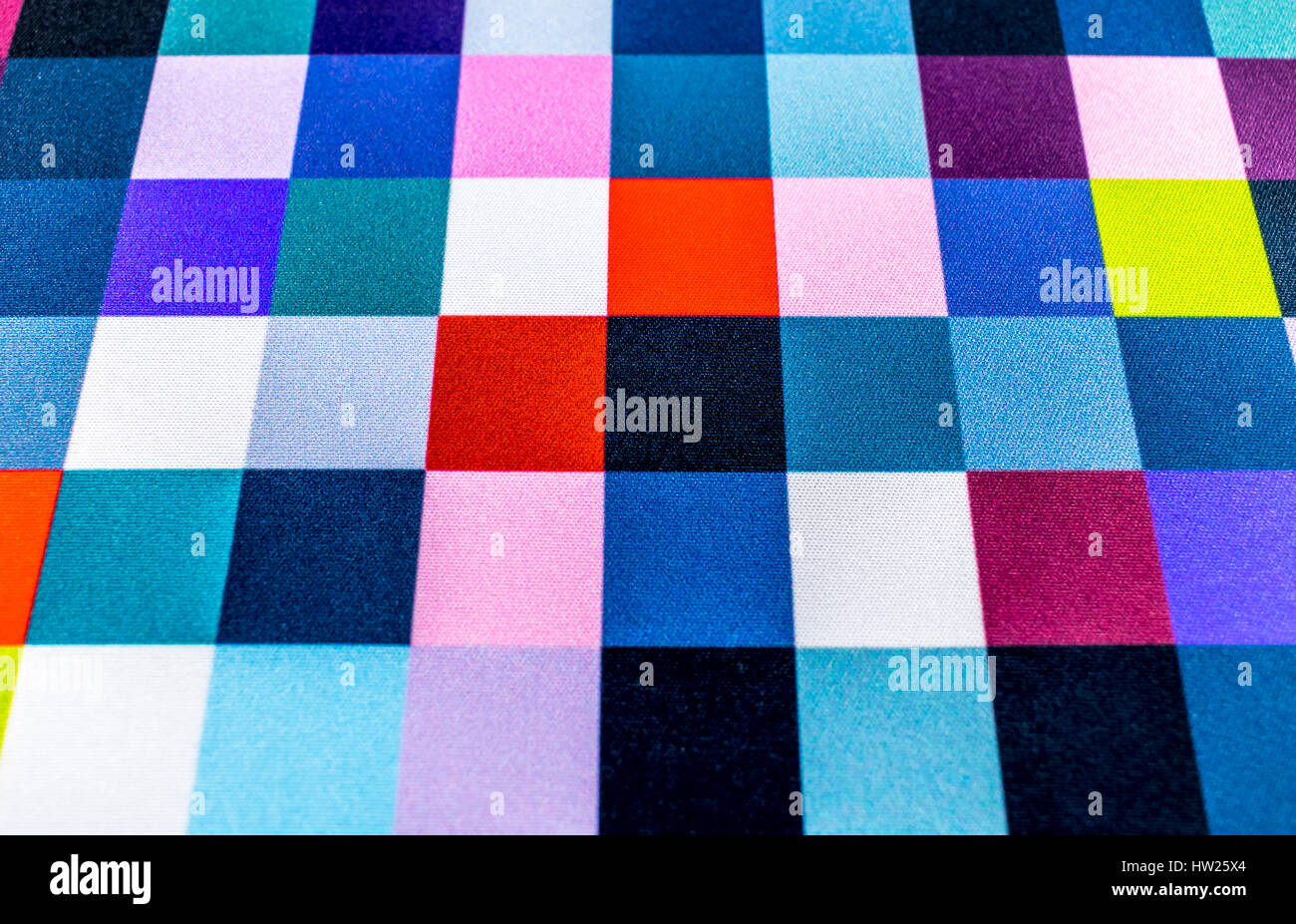 Colorful square pattern Stock Photo - Alamy