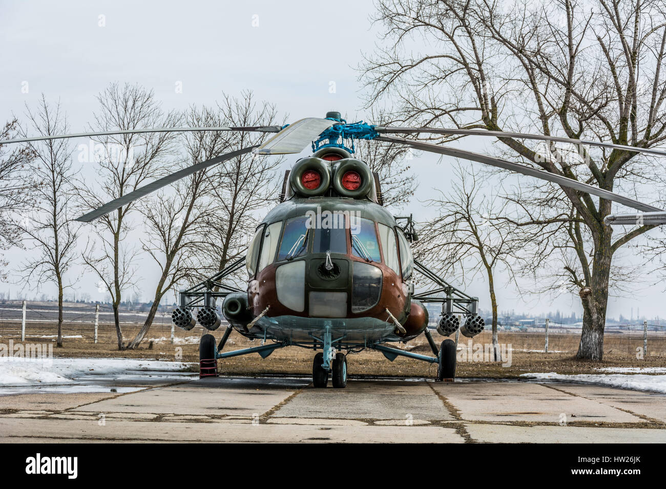 Russian Military Helicopter Stock Photos & Russian Military Helicopter ...