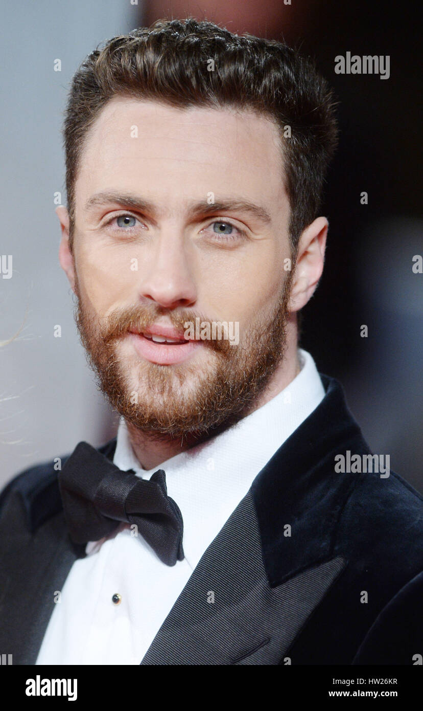 Aaron Taylor-Johnson attending the 2017 EE British Academy of Film and ...