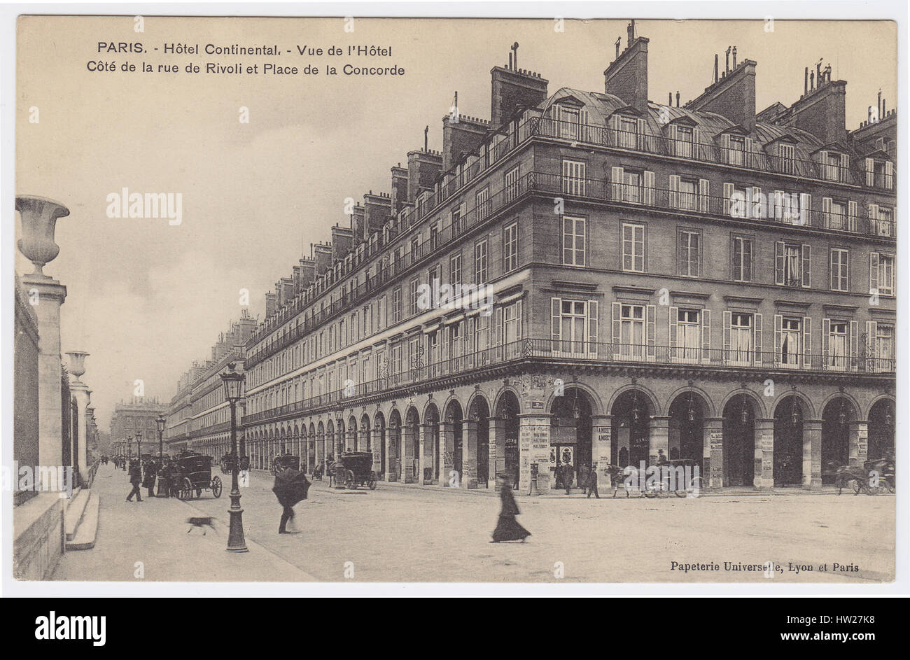 The Arches Of The Rue De Rivoli High Resolution Stock Photography and ...
